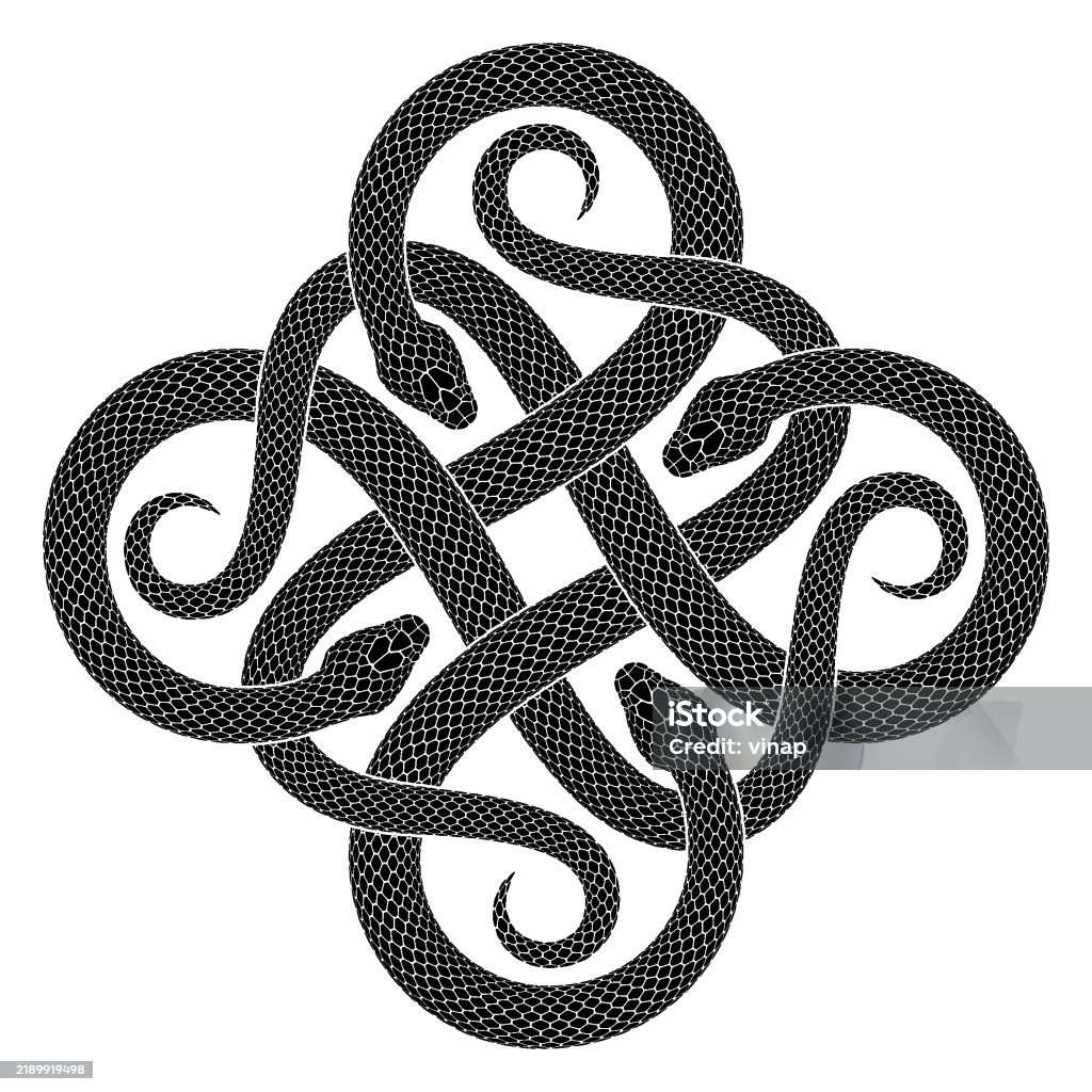 Intertwining snakes - sliding puzzle on Sliding Tiles